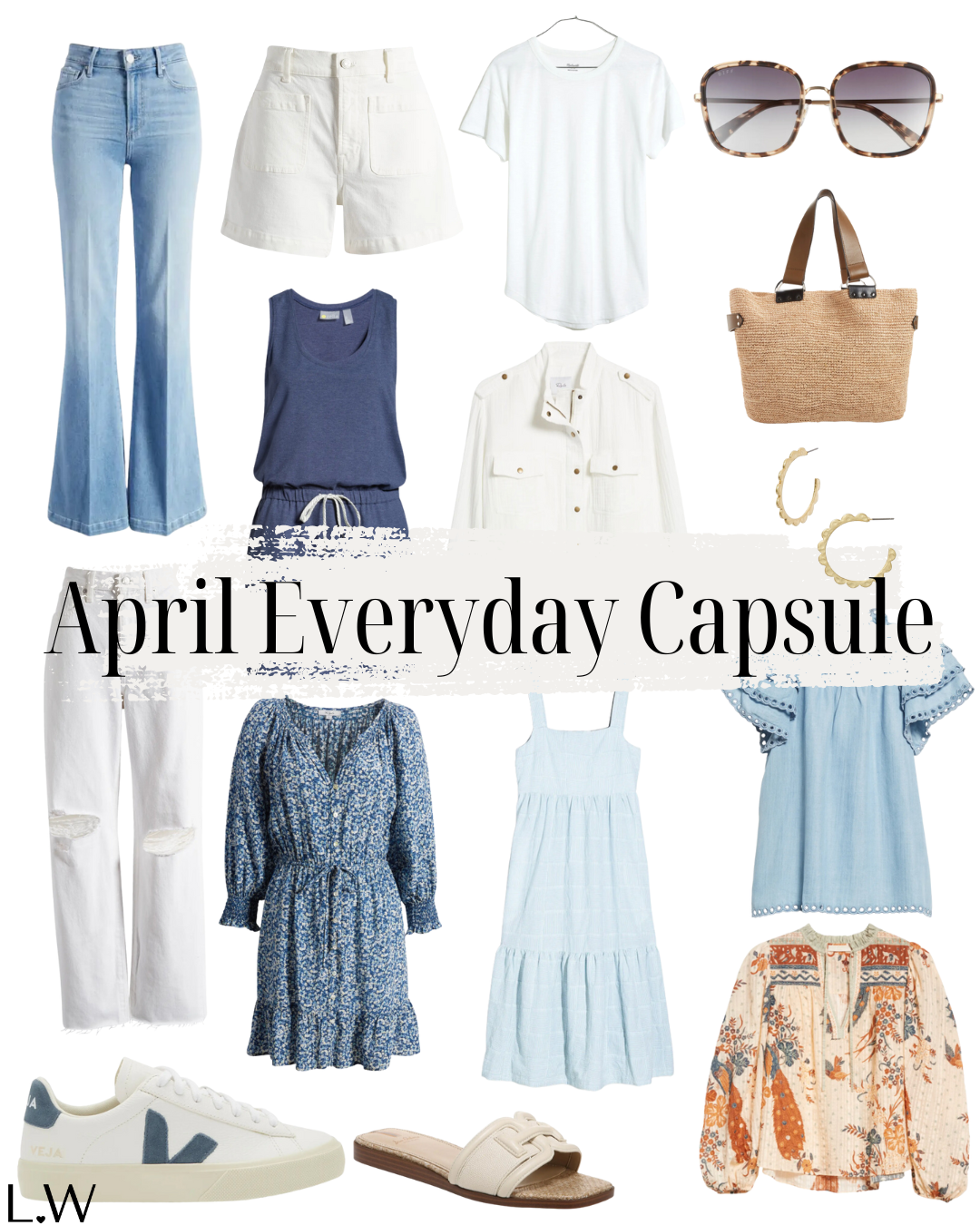 April Everyday Capsule - Leigh Williams